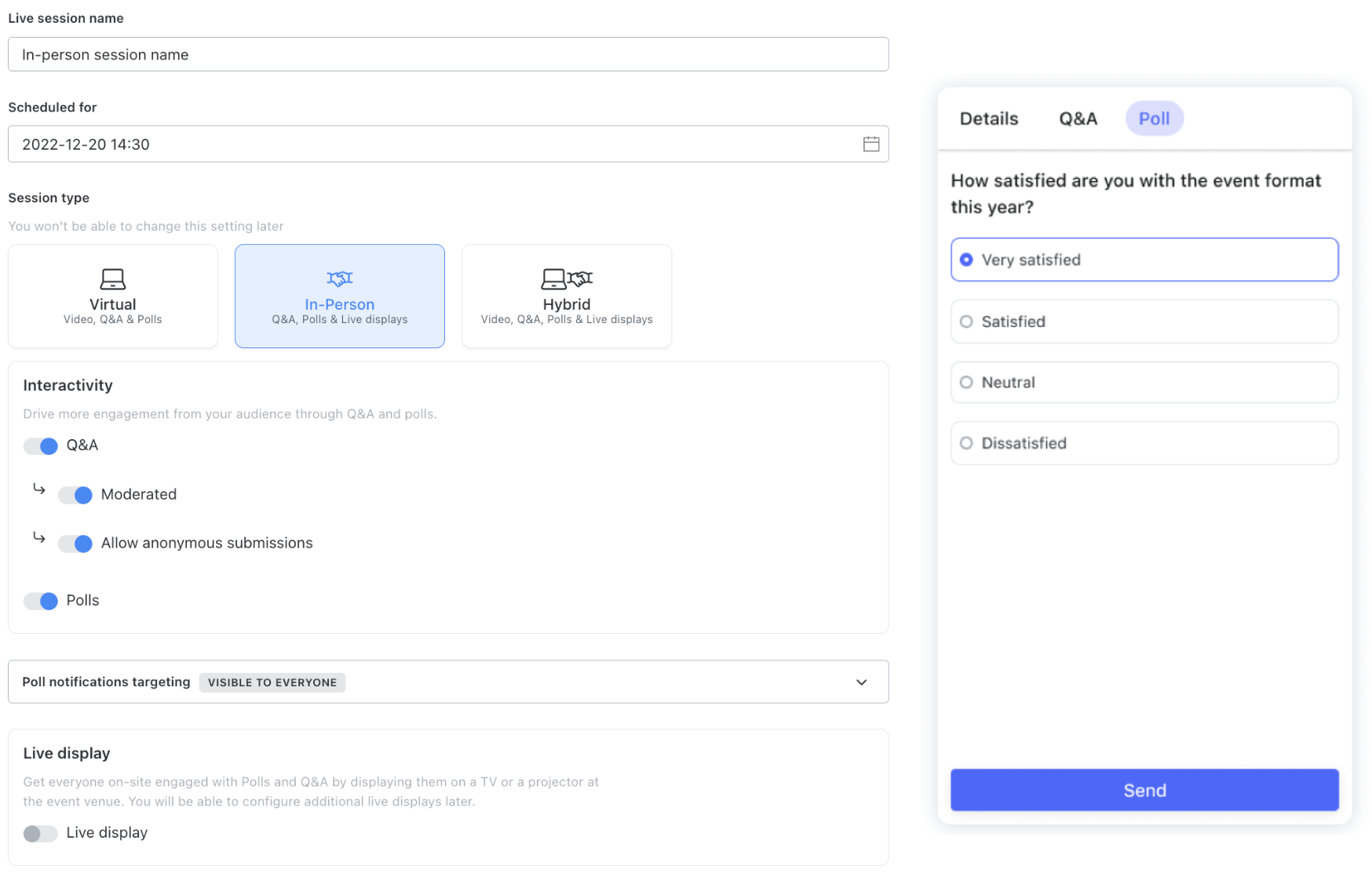11 - Creating in-person, virtual, or hybrid live sessions – SpotMe ...