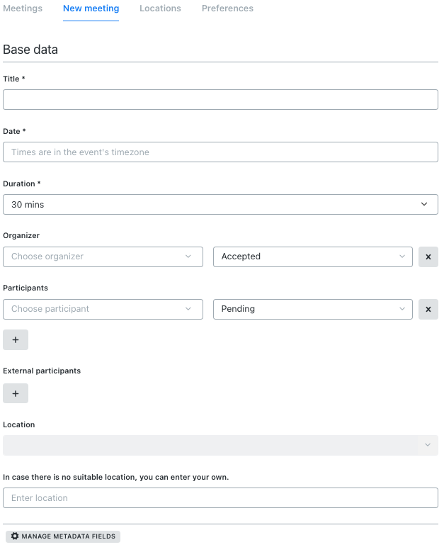 Meetings module (v3.0.0 onwards) – SpotMe knowledge base