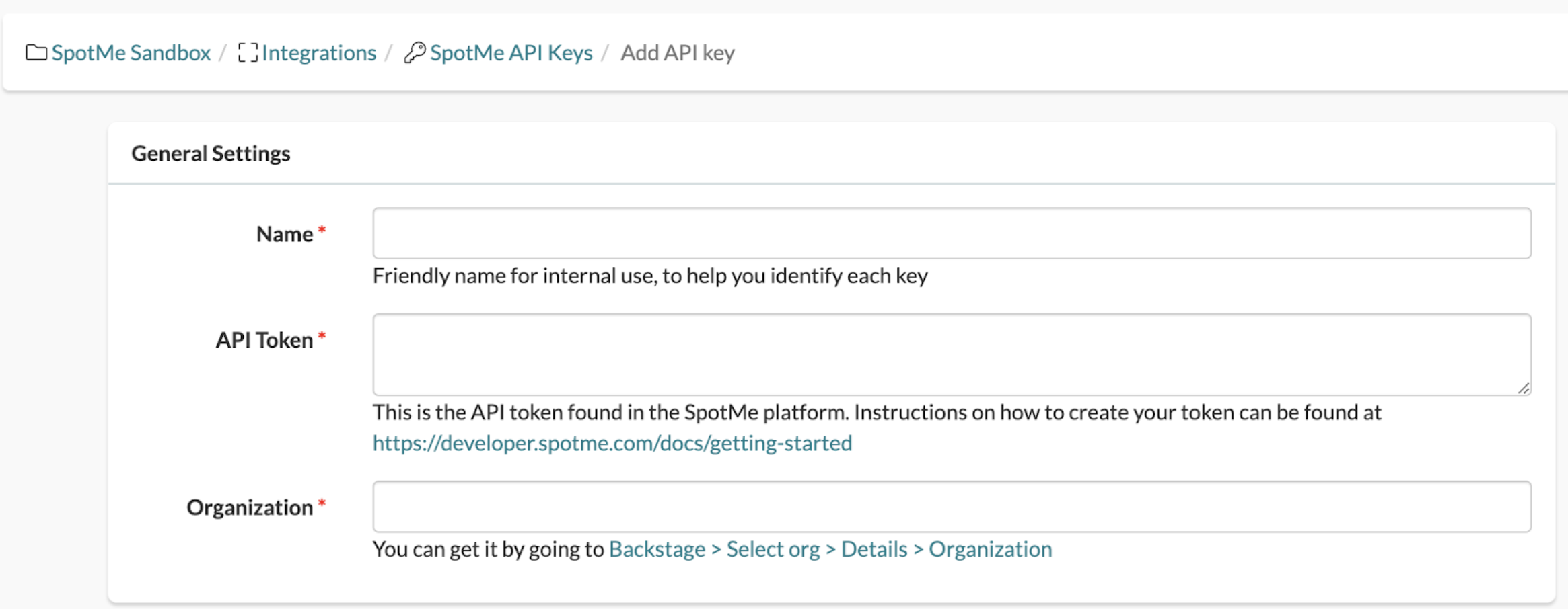Swoogo integration – SpotMe knowledge base