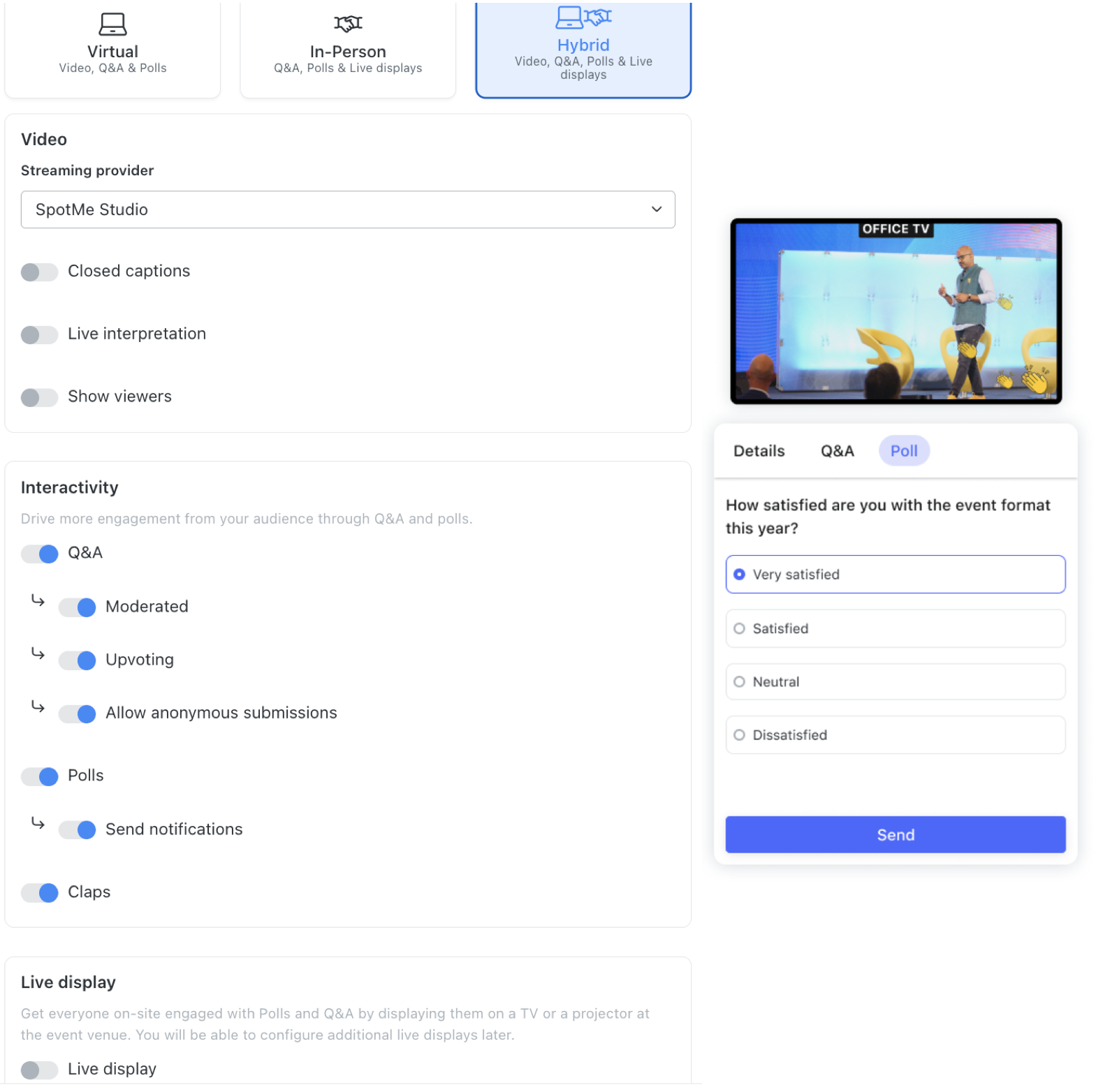 11 - Creating in-person, virtual, or hybrid live sessions – SpotMe ...