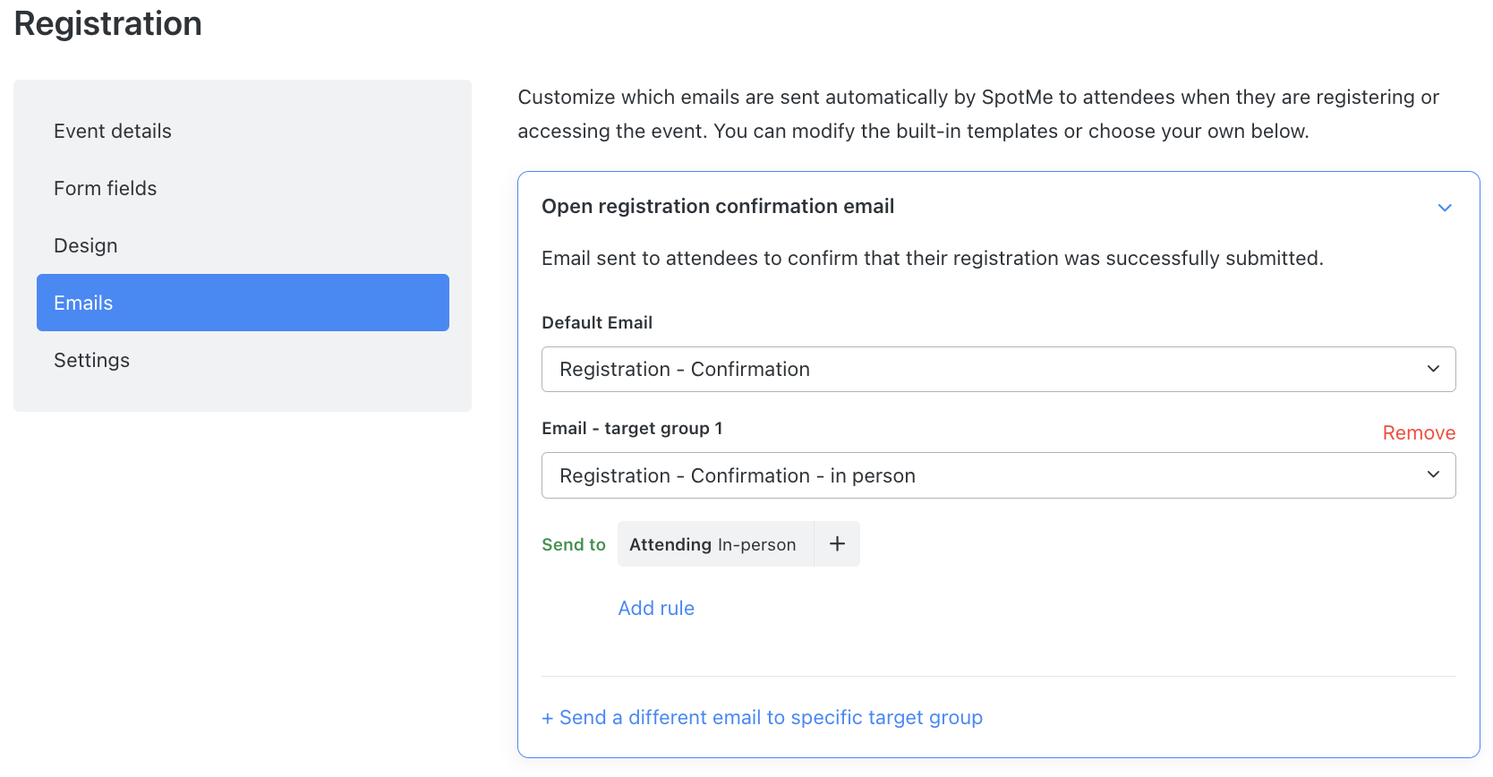 Using private (RSVP) and public registration combined – SpotMe knowledge base