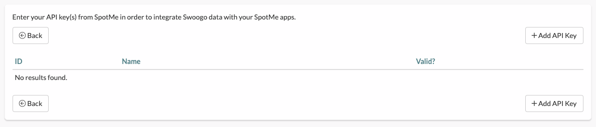 Swoogo integration – SpotMe knowledge base
