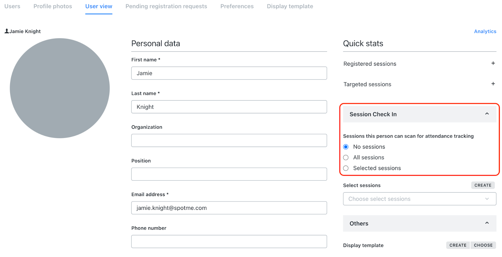 How to manage agenda session check-ins – SpotMe knowledge base