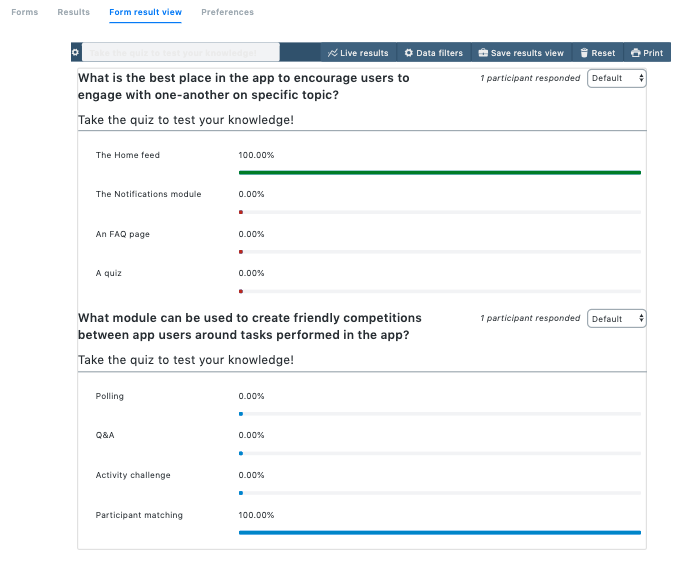 Setting up a quiz – SpotMe knowledge base