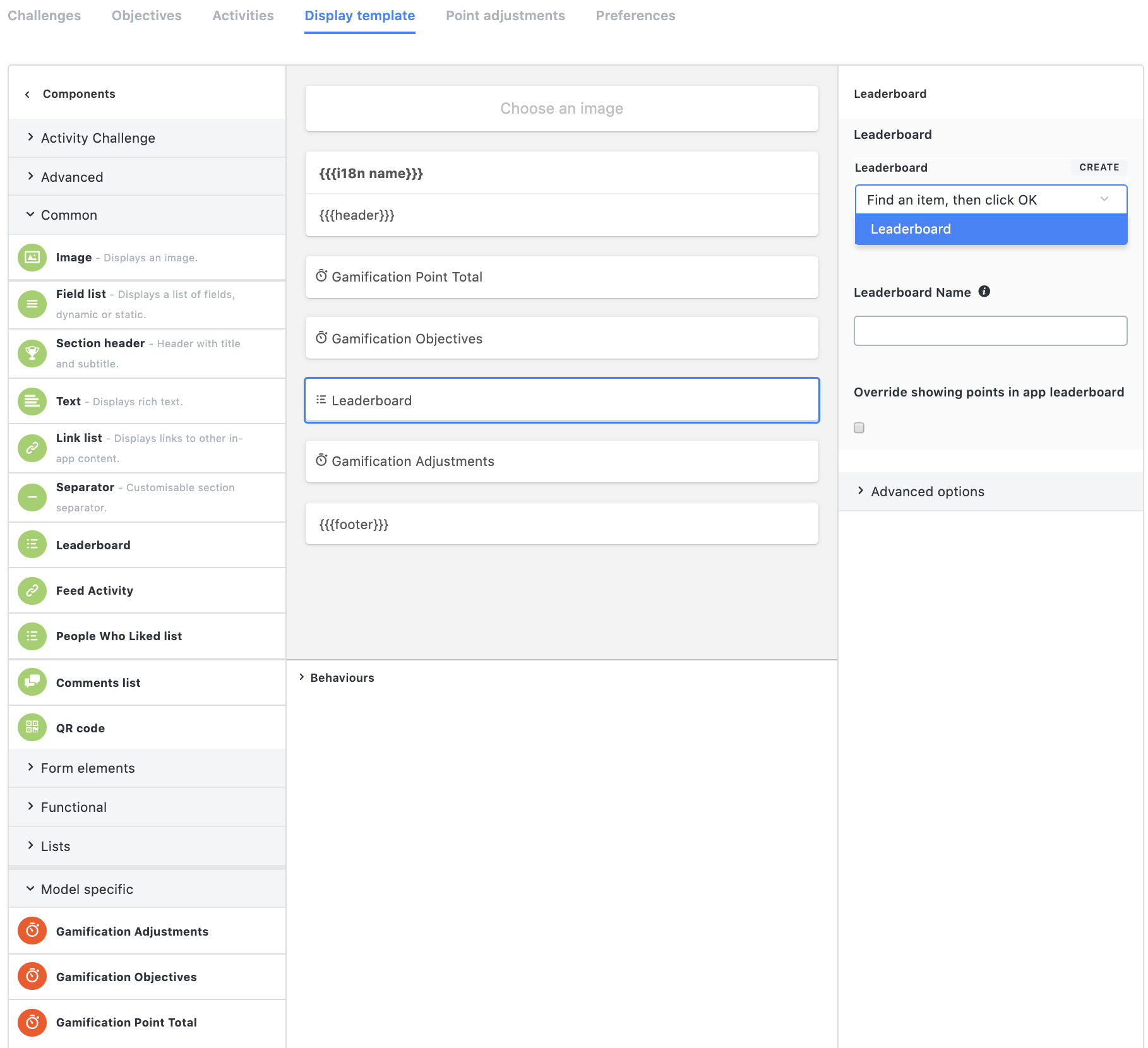 Activity challenge overview and configuration – SpotMe knowledge base