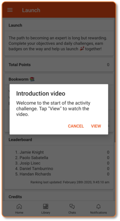 Activity challenge overview and configuration – SpotMe knowledge base