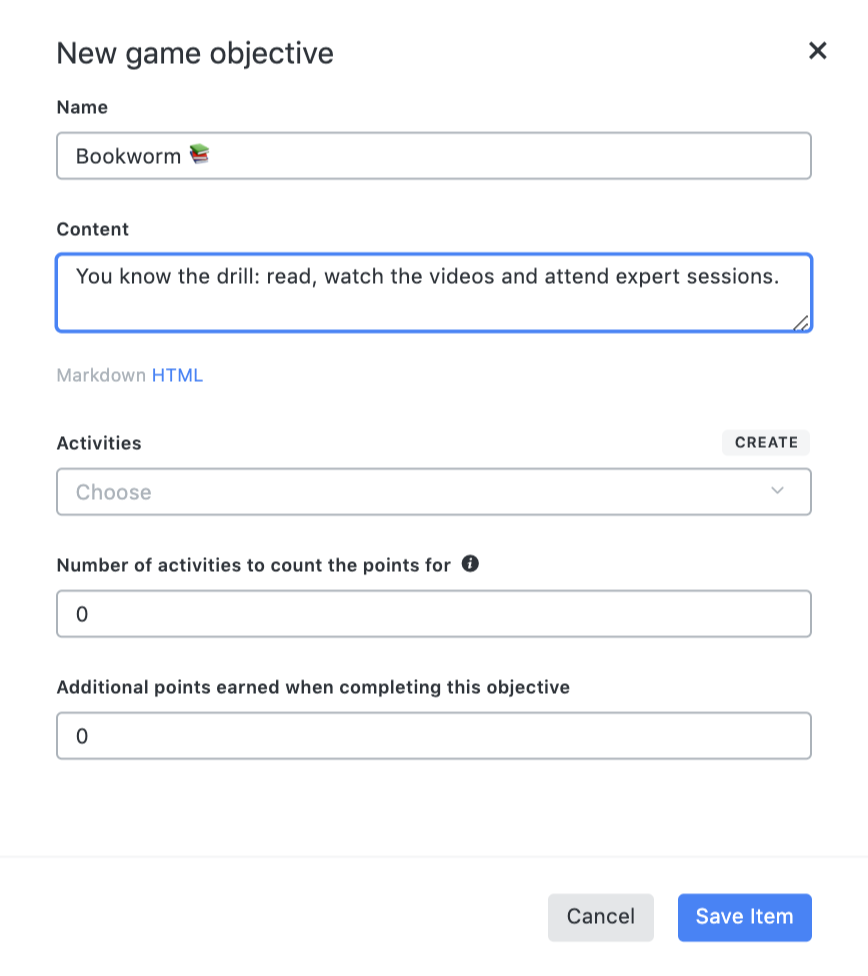 Activity challenge overview and configuration – SpotMe knowledge base