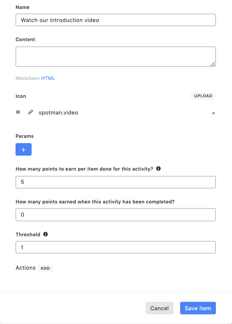 Activity challenge overview and configuration – SpotMe knowledge base