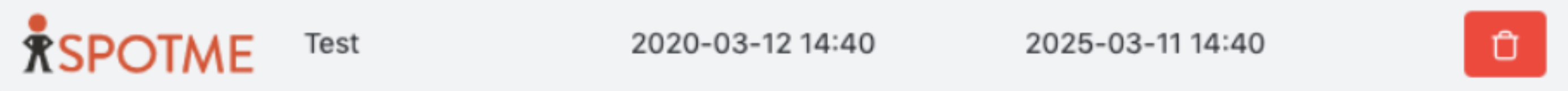 Getting started with the REST API – SpotMe knowledge base